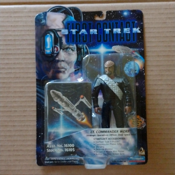 Playmates | Toys | Vintage Star Trek Playmates First Contact Lt ...